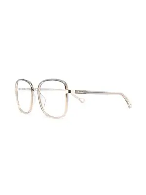 Chloé Oversized Rounded-square Frame Eyeglasses