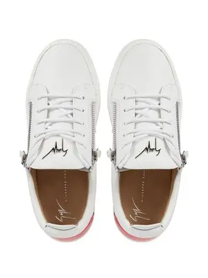 GIUSEPPE ZANOTTI Double Side Zip Sneakers
