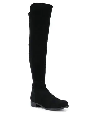STUART WEITZMAN Panelled Knee Boots - Black