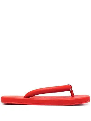 Camper Hastalavista Leather Flip Flops - Red