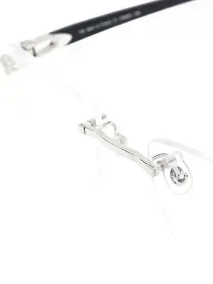 Cartier Rimless Square-frame Glasses