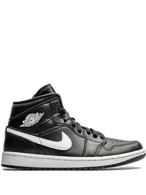 JORDAN Air 1 Mid Sneakers - Black