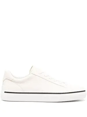 TOD'S Contrast-trim Low-top Sneakers - White