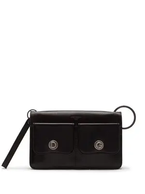 Dolce & Gabbana Logo-embossed Crossbody Bag - Black