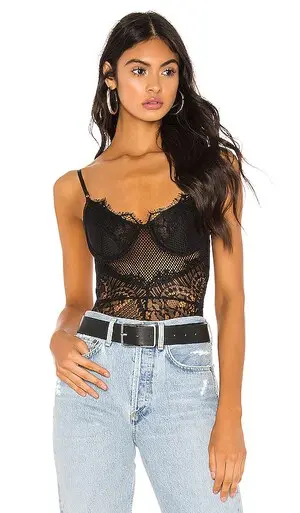 Bardot Lace Bodysuits