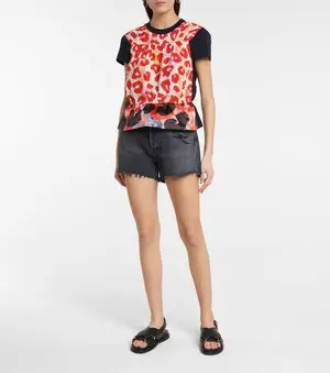 Citizens Of Humanity Marlow High-rise Denim Shorts