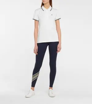 Tory Burch Piqué Tennis Polo Shirt