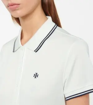Tory Burch Piqué Tennis Polo Shirt