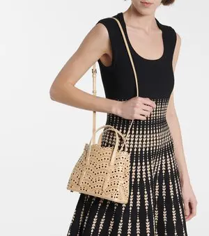 Alaïa Mina 20 Small Leather Tote