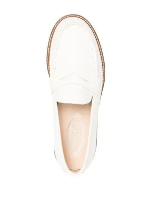 TOD'S Panelled Chunky-sole Loafers