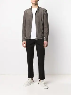 DONDUP High-rise Cropped Trousers - Black