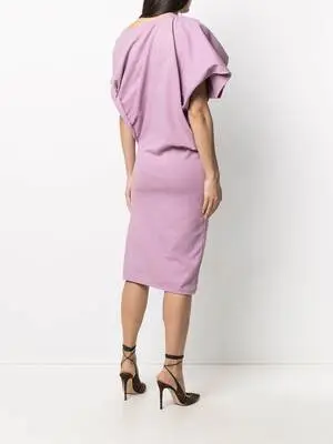Attico Off-shoulder Midi Dress