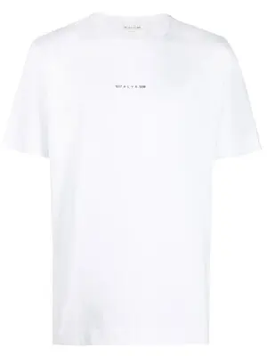 1017 Alyx 9sm Text-print T-shirt - White