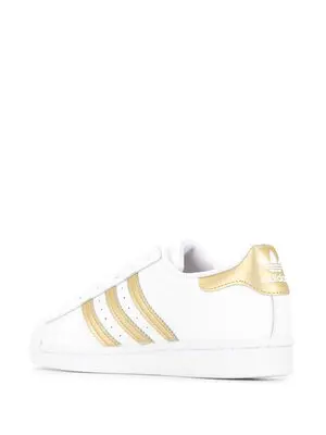 Adidas Superstar Lace-up Sneakers - White