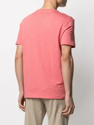 Polo Ralph Lauren Embroidered-logo Cotton T-shirt - Red