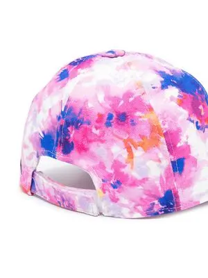MSGM Painted Floral Print Cap