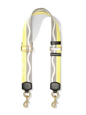 Marc Jacobs Wavy Logo Webbing Strap