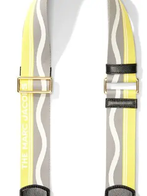 Marc Jacobs Wavy Logo Webbing Strap