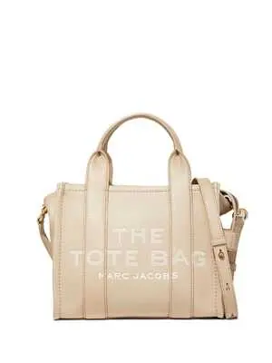 Marc Jacobs Small Leather Tote Bag - Neutrals