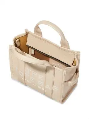Marc Jacobs Small Leather Tote Bag - Neutrals