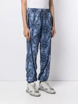 MOSTLY HEARD RARELY SEEN Kaleidoscope Zipped Jogging Trousers