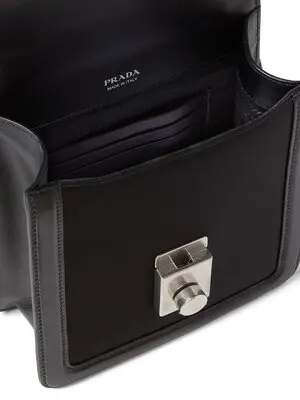 Prada Jacquard Logo Shoulder Bag