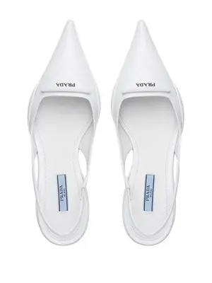 Prada Pointed Slingback Pumps