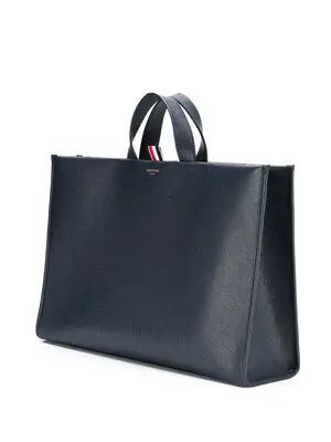 Thom Browne Vertical Stripe Tote Bag