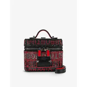 Christian Louboutin Kypipouch Nano Leather Vanity Case - Black