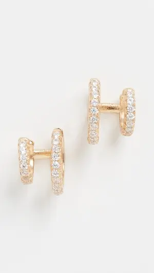 Shashi Katerina Double Earrings