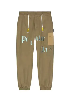 Palm Angels Embroidered Bottoms For Men
