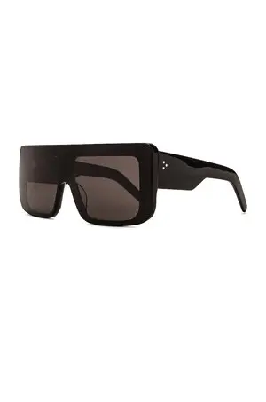 Rick Owens Documenta Sunglasses - Black & Black
