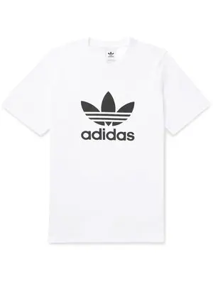 Adidas Originals By Alexander Wang Logo-print Cotton-jersey T-shirt