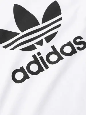 Adidas Originals By Alexander Wang Logo-print Cotton-jersey T-shirt