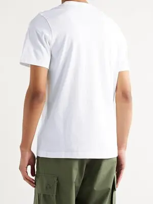 Adidas Originals By Alexander Wang Logo-print Cotton-jersey T-shirt