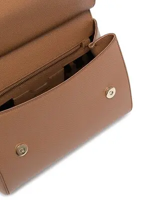 Dolce & Gabbana Large Sicily Tote - Brown