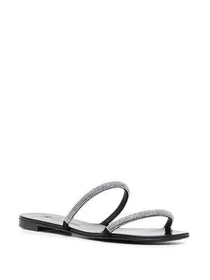 GIUSEPPE ZANOTTI Croisette Crystal-embellished Sandals