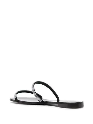 GIUSEPPE ZANOTTI Croisette Crystal-embellished Sandals