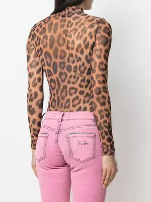 Philipp Plein Leopard Print Bodie