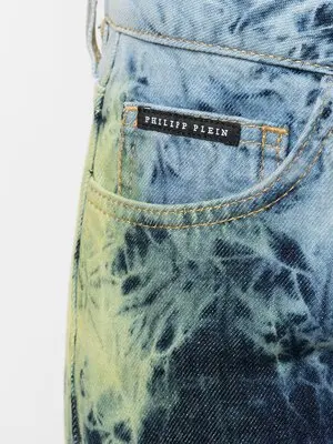 Philipp Plein Tie-dye Boyfriend Jeans