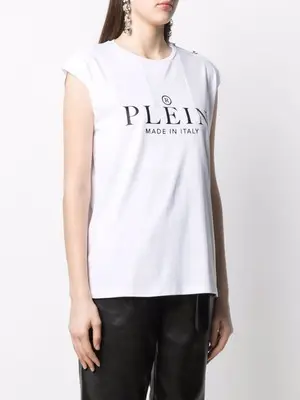 Philipp Plein Ss Logo-print T-shirt