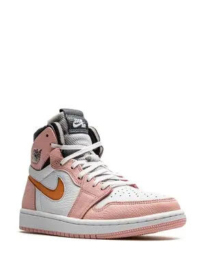 JORDAN Air 1 High Zoom Cm Glaze Sneakers - Pink