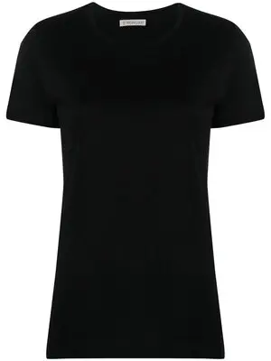 Moncler Logo-patch T-shirt - Black