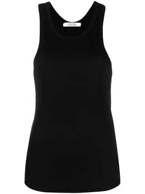 Dorothee Schumacher Ribbed Racerback Tank Top