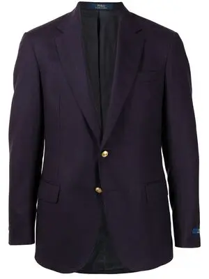 Polo Ralph Lauren Single-breasted Wool Blazer