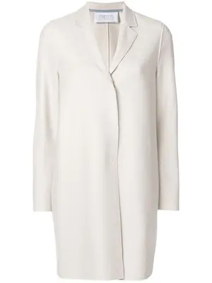 Harris Wharf London Elongated Coat - Neutrals