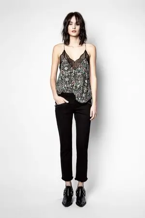 Zadig&Voltaire Christy Kaleido Camisole - Black