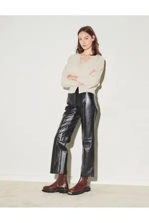 Sandro Leather Pants