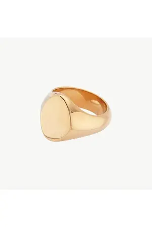 SOKO Sabi -plated Signet Ring - Gold
