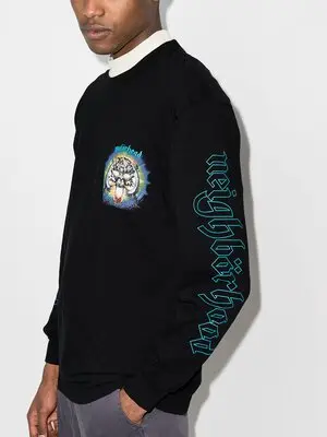 NEIGHBORHOOD X Motorhead War Pig Crew-neck Sweatshirt - Black